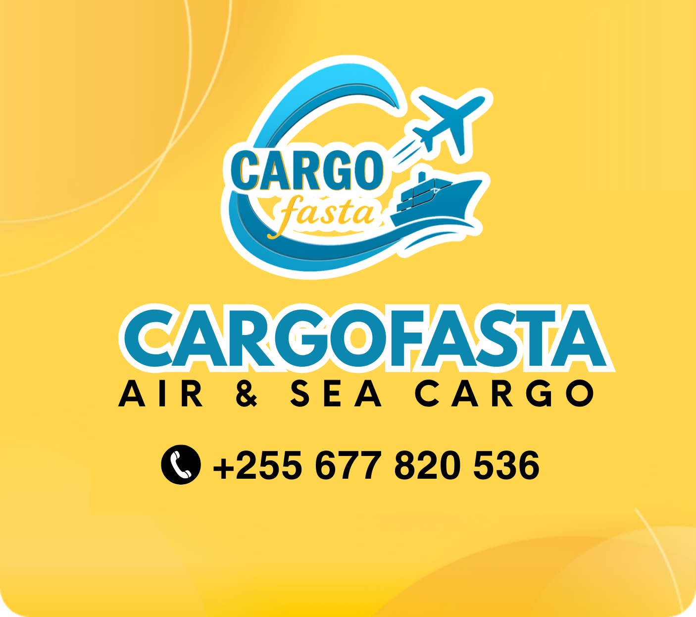 Cargofasta — Air & Sea Cargo, China → Tanzania